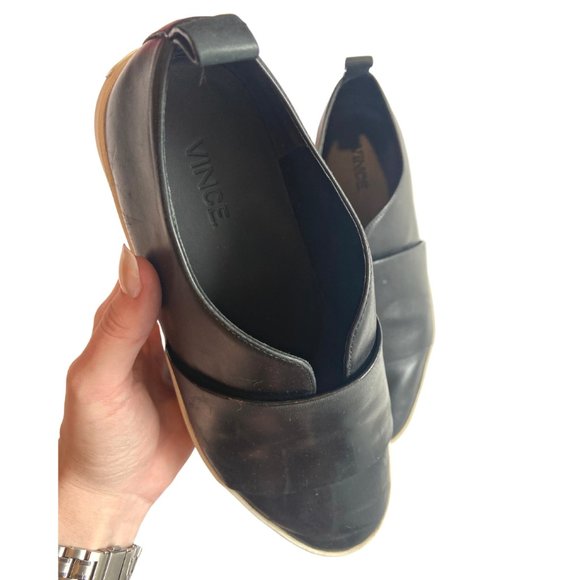 Vince Camuto | Shoes | Vince Camuto Black Slide On Shoes | Poshmark